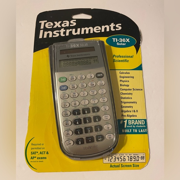 Texas Instruments | Other | Texas Instruments Ti36x Scientific ...
